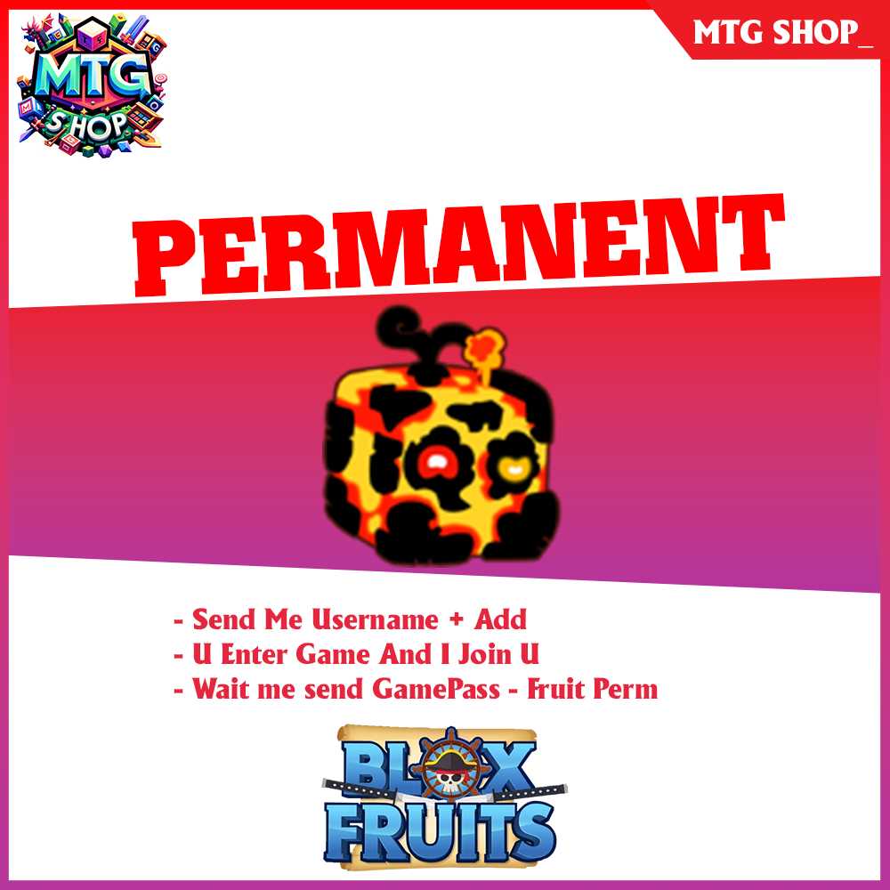 [ Blox Fruit ] Magma Perm