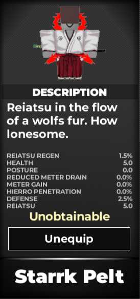 Starrk Pelt - Type Soul