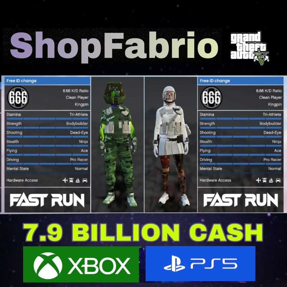 [Xbox Series] PREM. Acc | Double Character | Lvl 666 M + 666 F | 400 ...