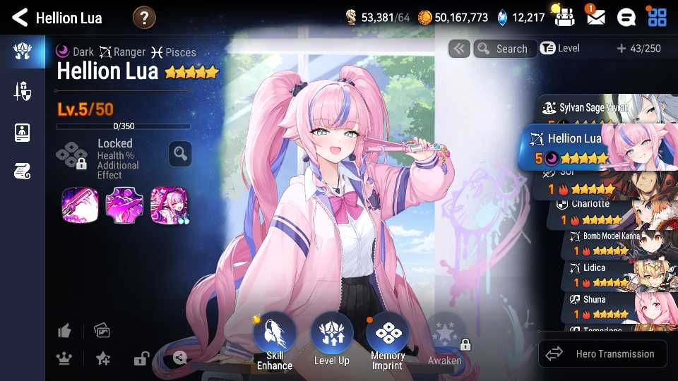 Global Fresh Starter 43 SSR 320+ Summons Sylvan Sage Vivian Hellion Lua Nahkwol Politis Brieg ...