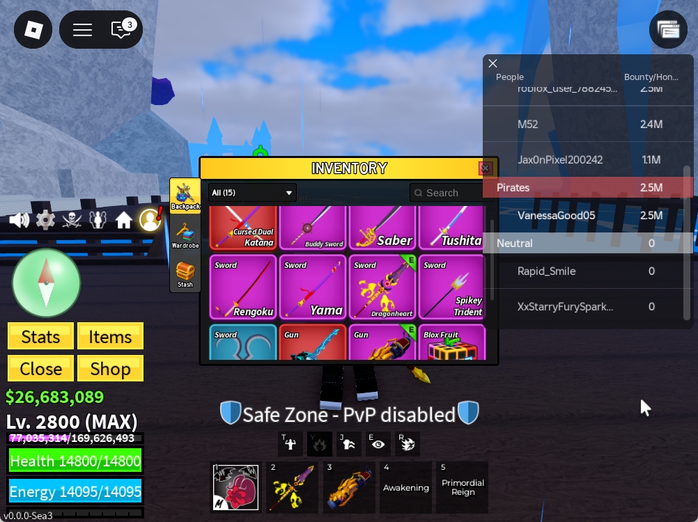 ID 28:LV 2800 + SANGUINE + CDK+ SG RACE DRACO V4 FULL GEAR |Unverified Account|Auto Delivery ...