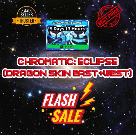 [Blox Fruits]Chromatic: Eclipse(Dragon Skin East+West)[GIFT]- Instant ...