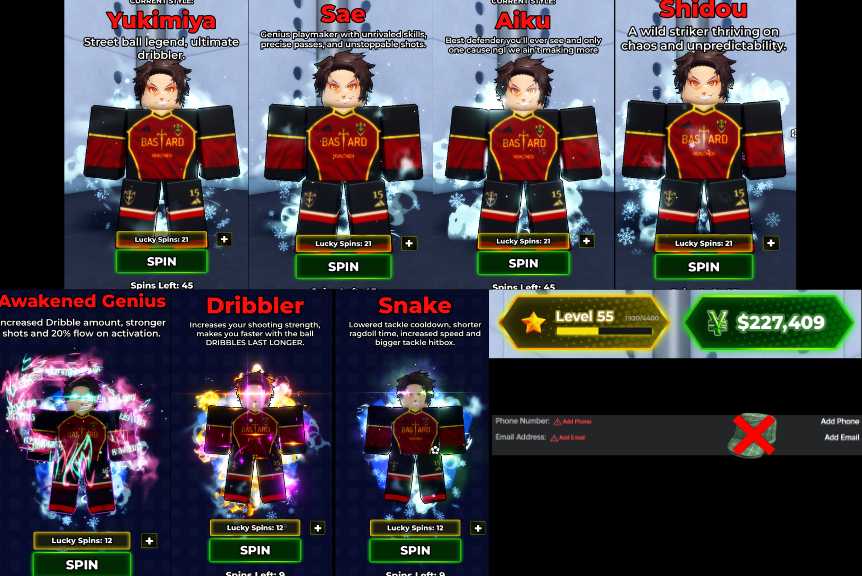 ROBLOX Blue Lock: Rivals (Yukimiya Shidou Sae Aiku) (Snake Dribbler ...