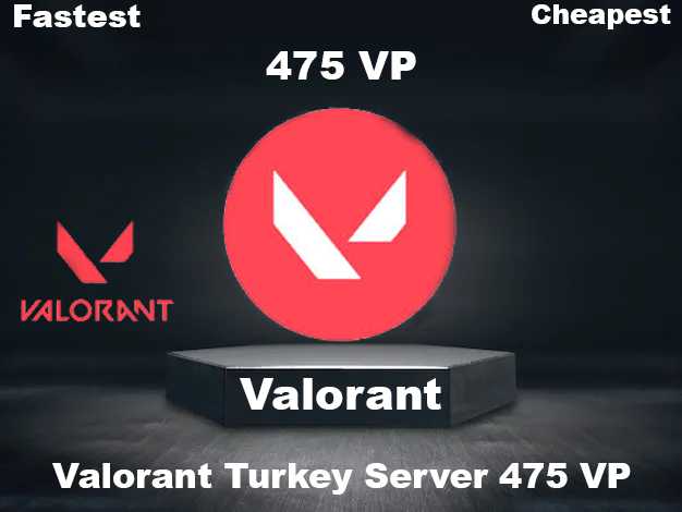 Valorant Turkey Server 475 VP - Valorant | ⭐️ 100% SAFE - QUICKEST ...