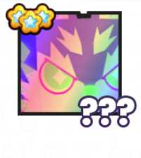 Rainbow Huge Neon Twilight Wolf PS99