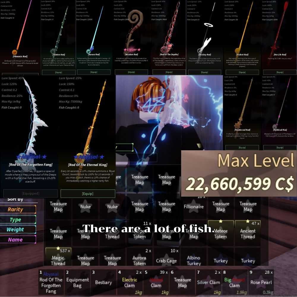 ID42Fisch:Lv750 Max. | 22M C$ | Rod of the Forgotten Fang Abyssal | Rod ...