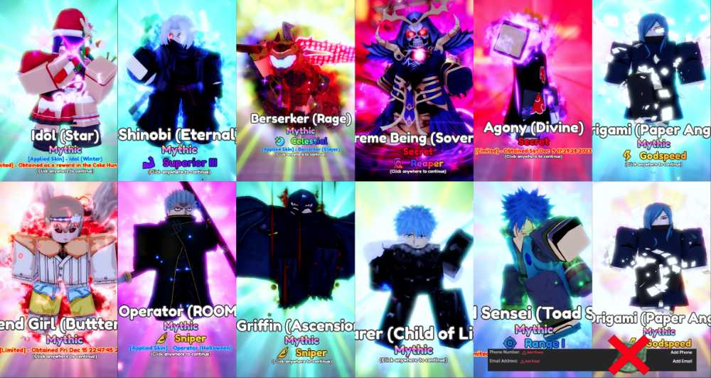 Anime Adventures (Meta) Anz (Overlord) - Ainz Ooal Gown Roblox