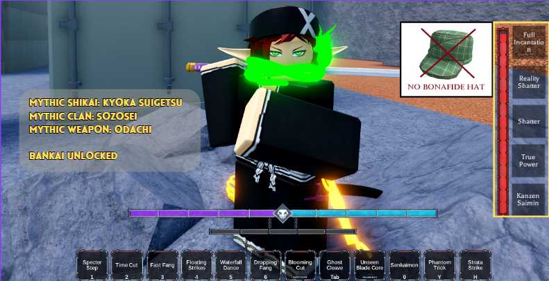 TYPE SOUL Shinigami (Auto Delivery / Kyoka Suigetsu / Bankai Unlocked ...