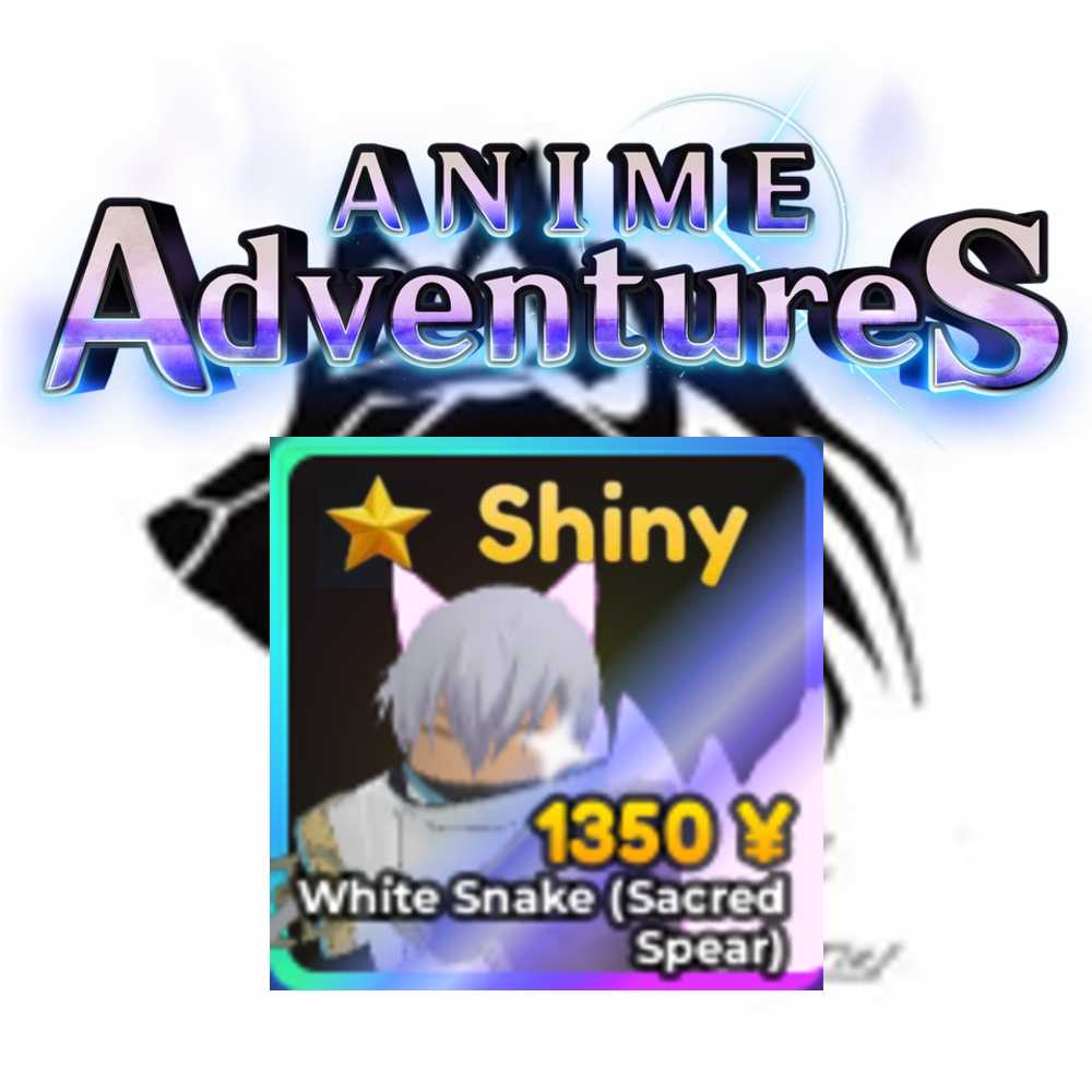 Shiny White Snake (Evo) - Gin - Ging - Anime Adventures - AA