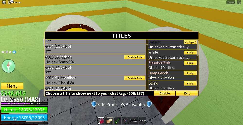 Max Level, Sanguine Art, Ghoul/Shark v4, CDK/S.A/Fox Lamp/TTK/SG, Perm ...