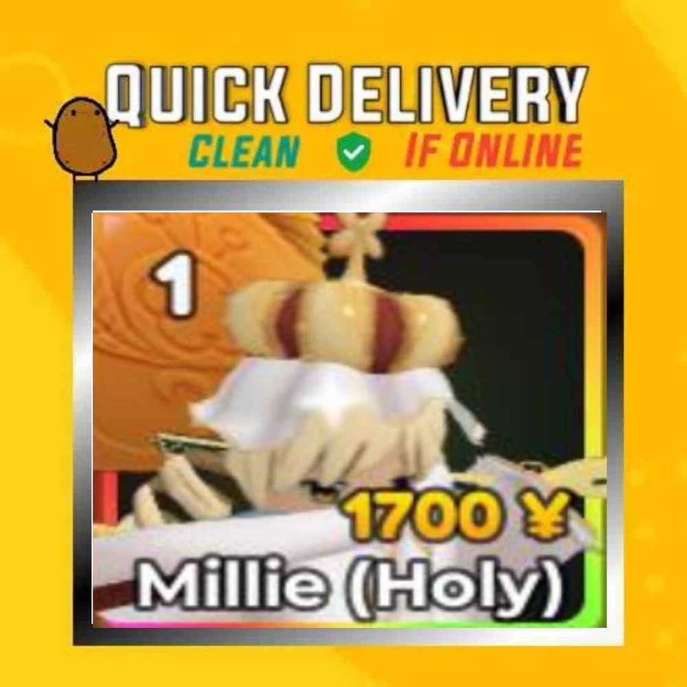 Anime Adventures Shiny Millie (Holy) Mamy Evo Roblox