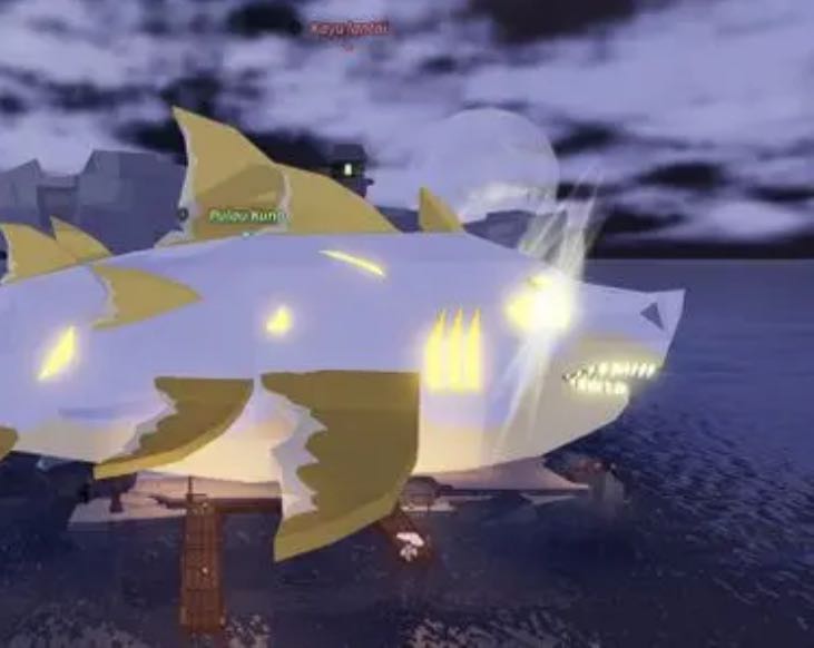 FISCH SPARKLING SHINY GIANT ANCIENT MEGALODON 130000+kg