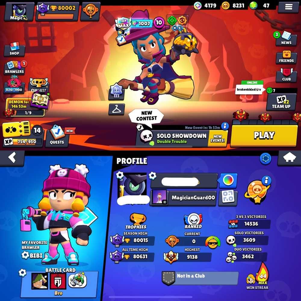 80k Trophy Hypercharged - Nita , Bull , Rosa , Rico , Jacky , Piper ...