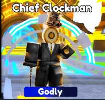CHIEF CLOCKMAN / CHIEF CLOCK MAN - [TOILET TOWER DEFENSE - TTD - ROBLOX]