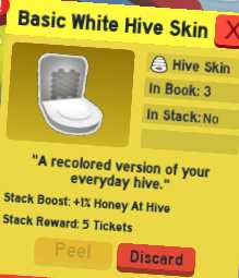 Bee Swarm Simulator White Hive Skin