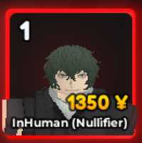 INHUMAN (DAZAI) - ANIME ADVENTURE