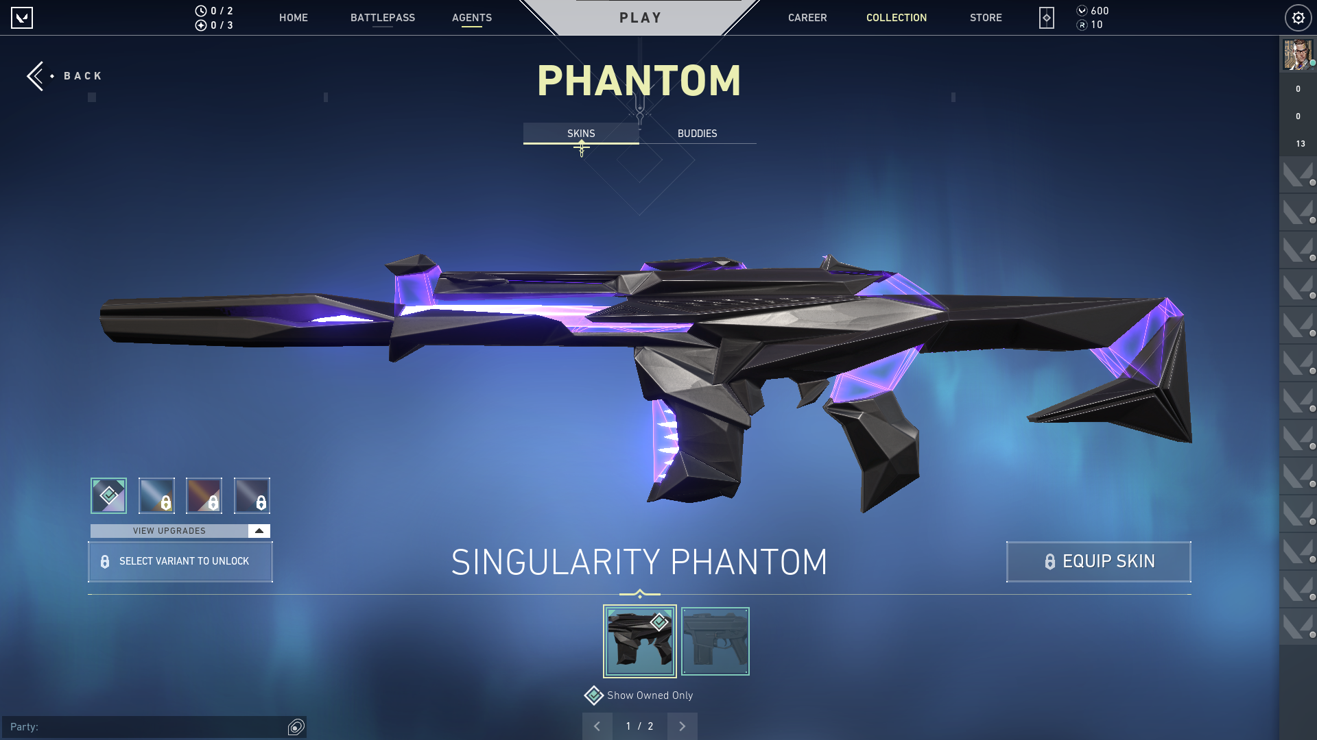 NA + 600VP + Singularity Phantom + Singularity Spectre + Sovereign ...