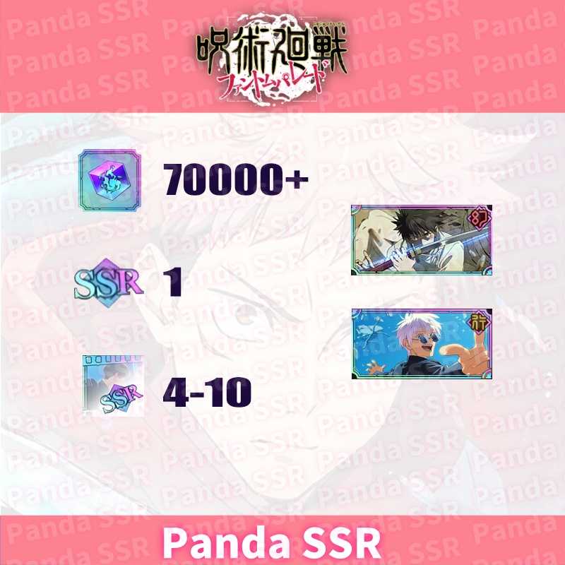 [JP] 70000+ Kaiju | Yuta Okkotsu+(The strongest Blue) Satoru Gojo | SSR ...