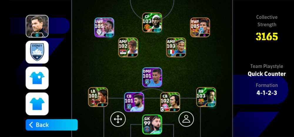 Pes/Efootball 25 Mobile Account | Collective strenght 3165 | Vini.jr ...