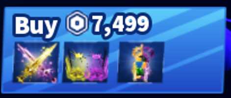 Blade Ball-Dual Royal Blades (7499R)