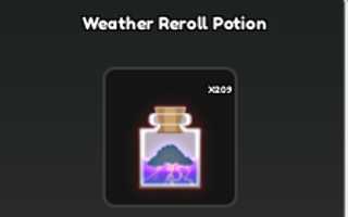 Anime Card Battle - 100 WRR (Weather Reroll Potion)