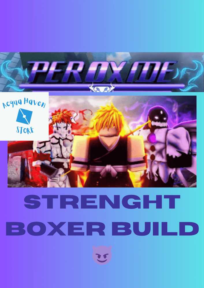 [BOXER BUILD] Boxer Strenght Perk Build PVP SET for ranked - Peroxide