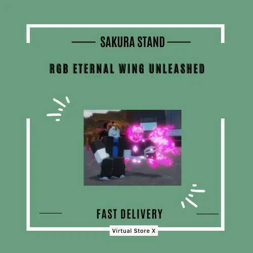 Roblox - Sakura Stand - EWU RGB - Eternal Wing Unleashed - Cheap And ...