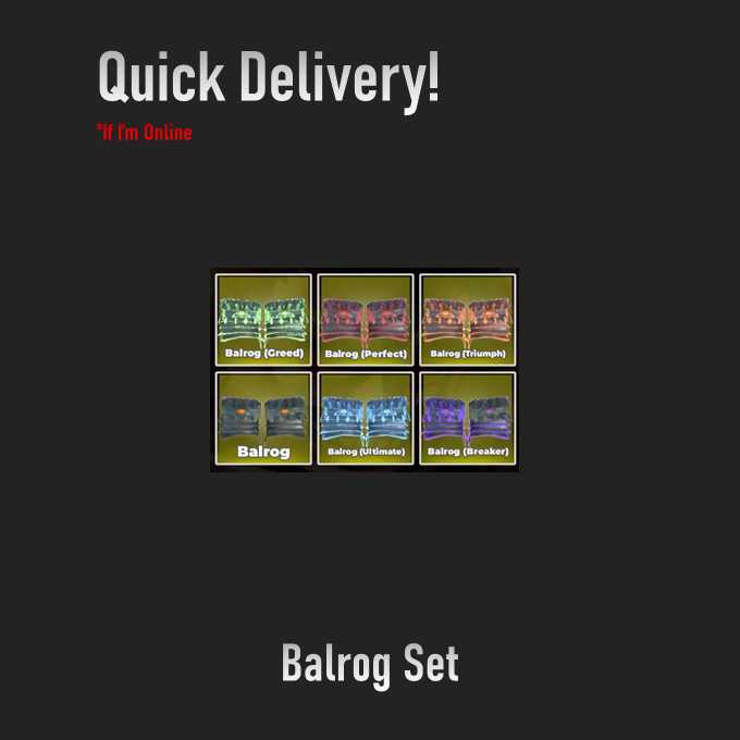 UBG / Untitled Boxing Game - Balrog Set
