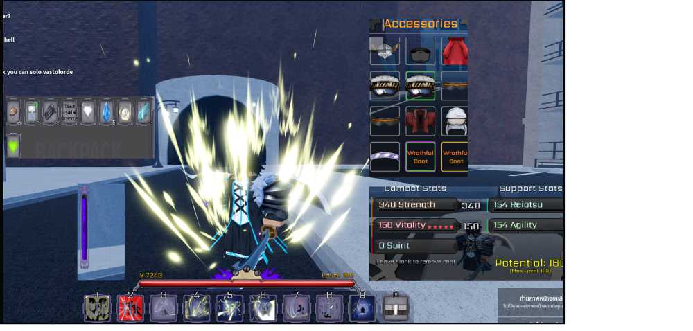 PEROXIDE ZARAKI LIGHTING FULL BANKAI MAX