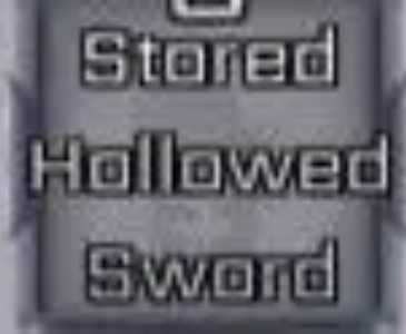 Stored Hollowed Sword | Peroxide