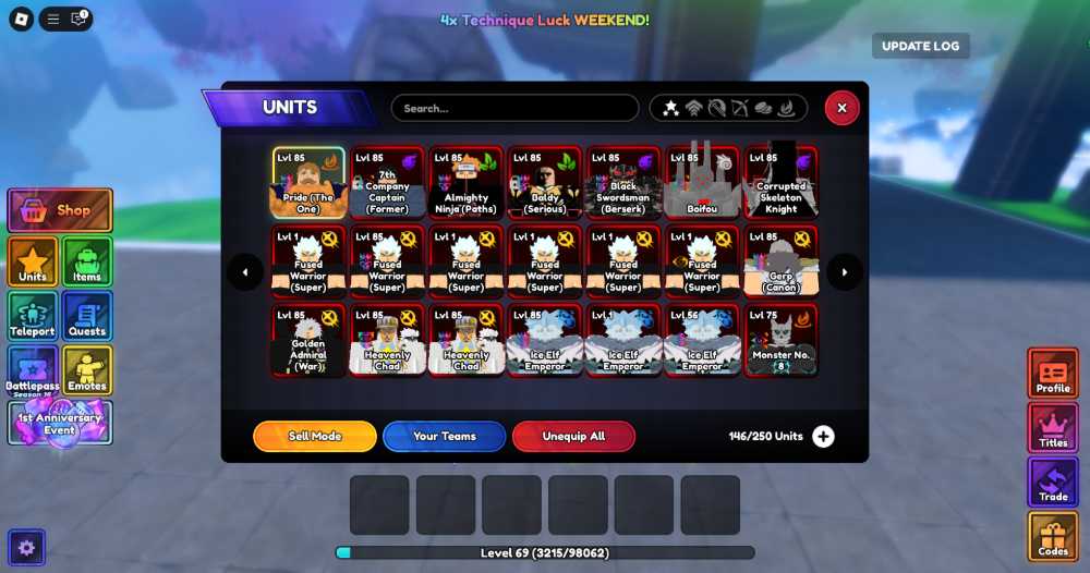 A18 | Anime Last Stand | Account | ALS | 69 lvl | Roblox Auto Delivery