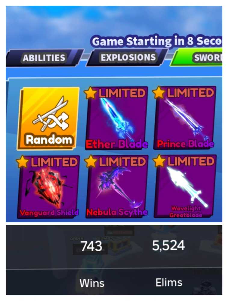 BLADE BALL | WAVELIGHT GREATBLADE x PRINCE BLADE x NEBULA SCYTHE | THE ...