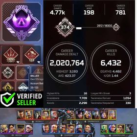 Apex Legends Accounts & Top-up for Sale