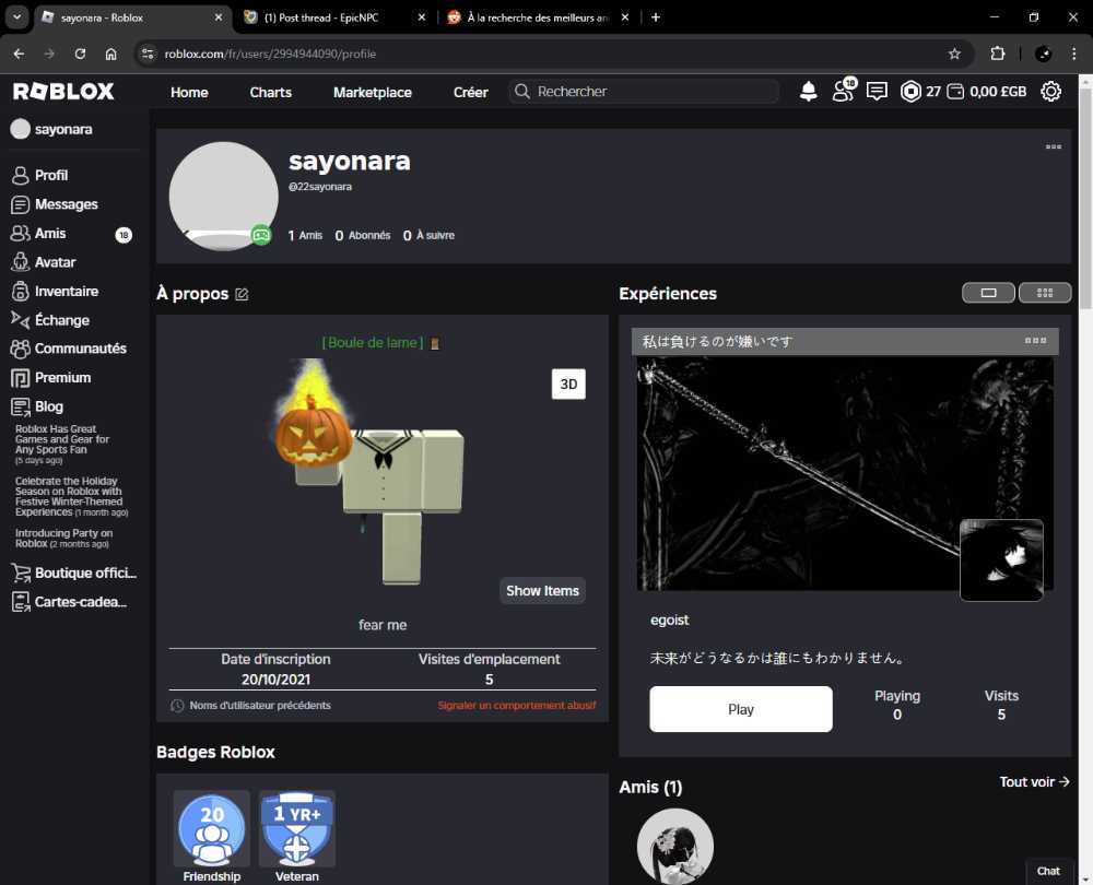 roblox headless/korblox account