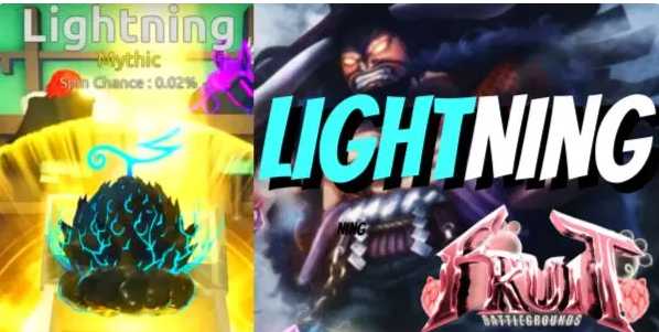 Account Starter Fruit BattleGrounds -Lightning