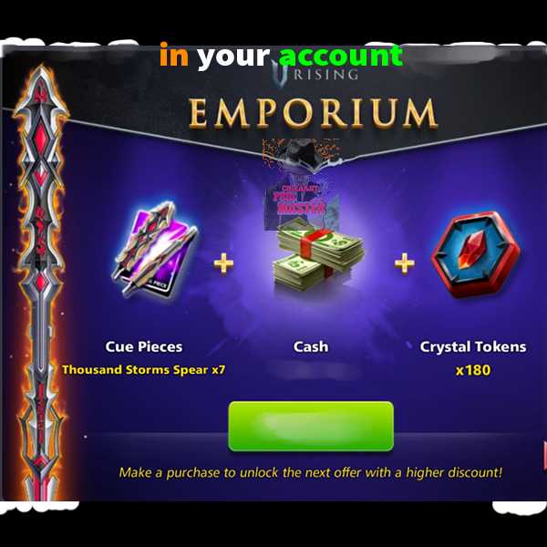 910 Cash + Crystal Tokens + Thousand Strom Cue Pieces + VIP point - in ...