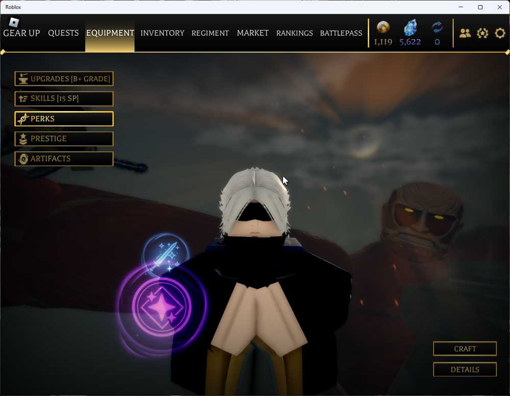 Attack on titan revolution | Account LV.68 | LeagendaryClan REISS | Roblox