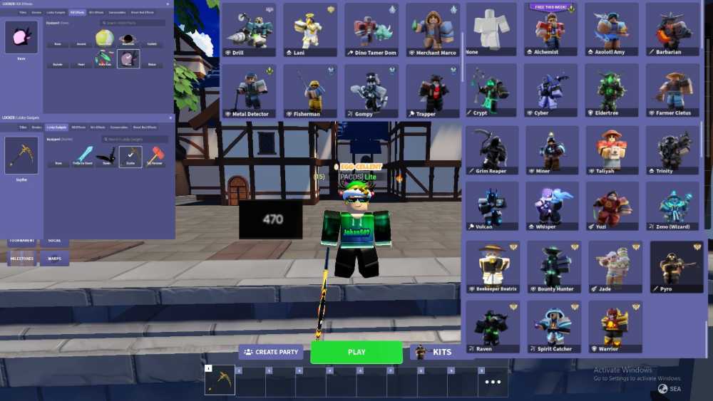 [BLOXFRUIT] 6 PERMS x [BEDWARS] 30 KITS PYRO, RAVEN | UNVERIFIED SUPER SAFE