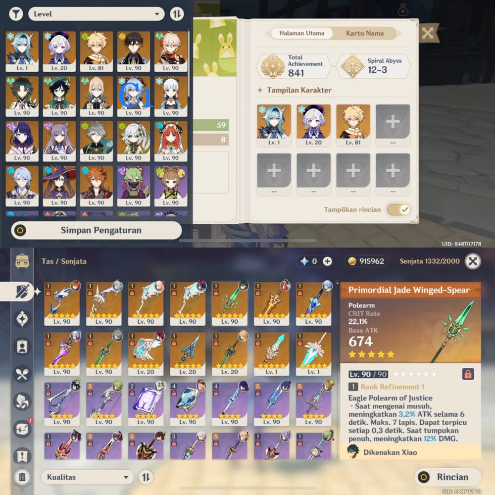 genshin impact asia server