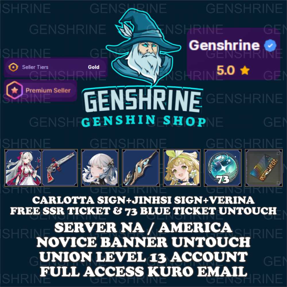 NA / America | Carlotta + Signature Weapon The Last Dance + Jinhsi ...
