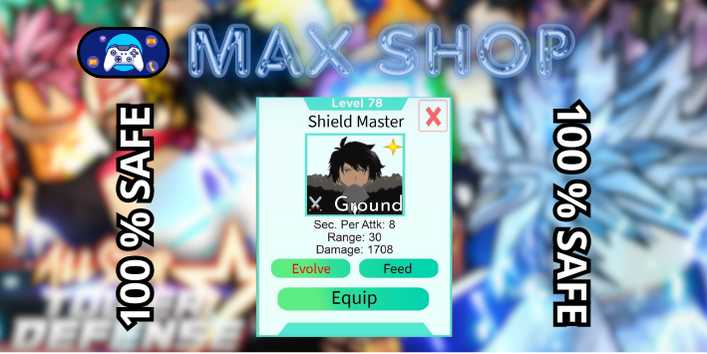Shield Master (Naofumi) - All Star Tower Defense (ASTD) | Best Deal