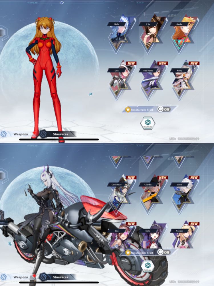 EU | Lvl:11 | 𝗦𝗦𝗥: Asuka(+matrix box)+Nola+Ji Yu+(A1)Ruby+Claudia+Saki ...