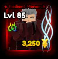 shiny radiant monarch almighty - anime defender