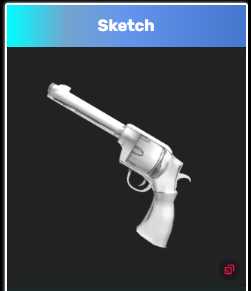 SKETCH GUN - [MM2 - MURDER MYSTERY 2 - ROBLOX]