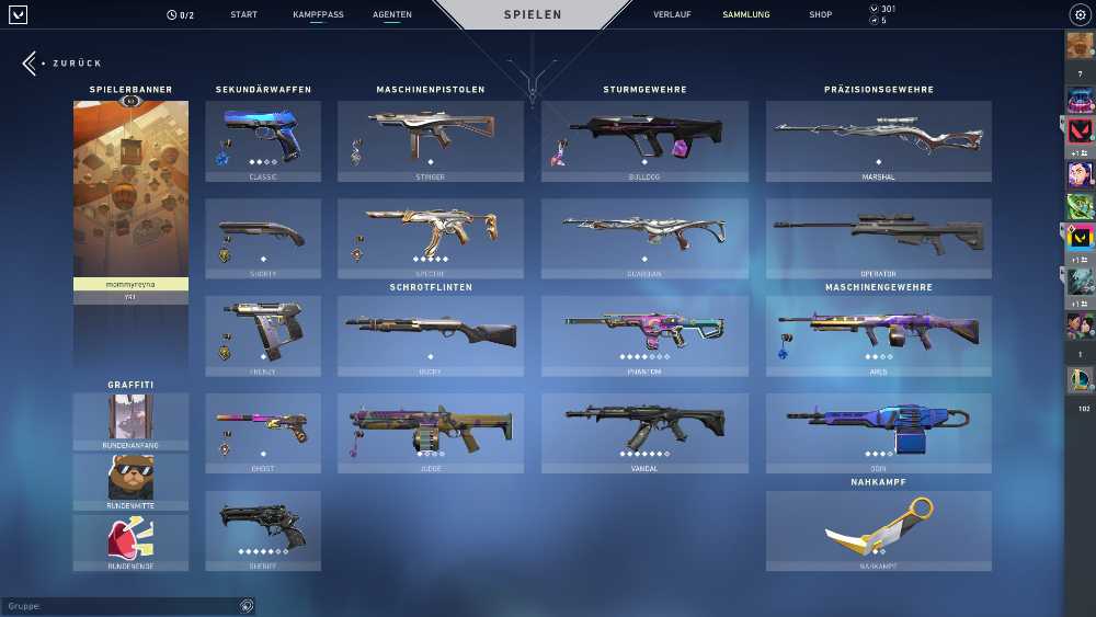 valo account with much skins and prime karambit only paysafe cards!!!