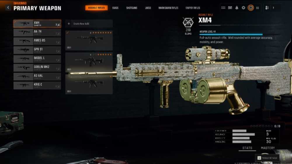 13 Diamonds BO6- AR's & SMG's| Level 55| Ranked Ready| Warzone 4| Black ...
