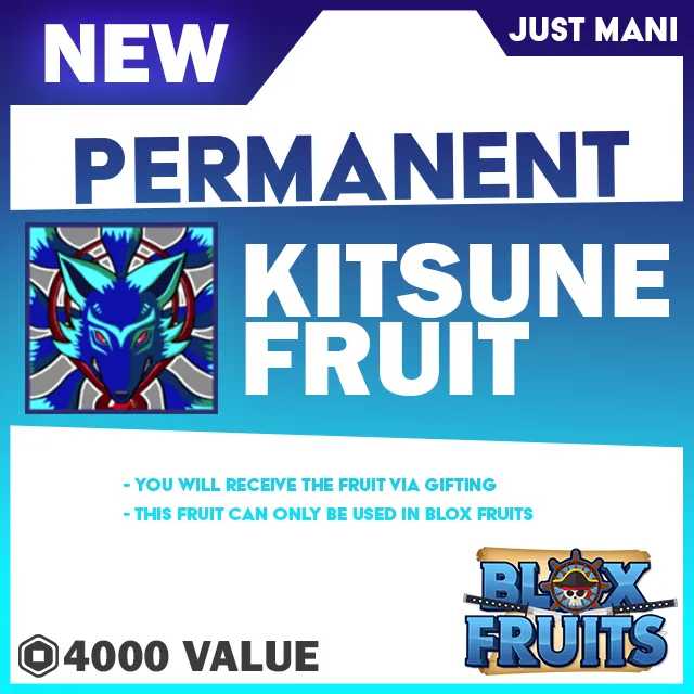 Blox Fruit - Kitsune Perm