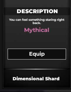 Dimensional Shard Type Soul