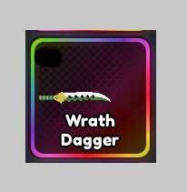 anime last stand : Wrath Dagger