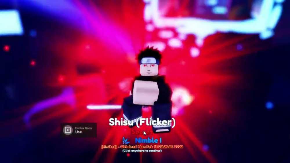 Shisu ( Flicker ) EVO - Anime Adventures